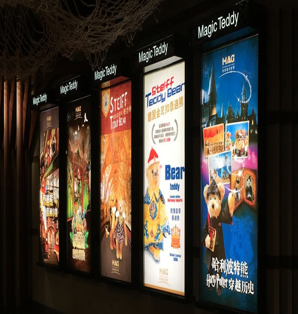 Cadre Photo Publicitaire Lumineux LED en Aluminium – Mon Enseigne Lumineuse