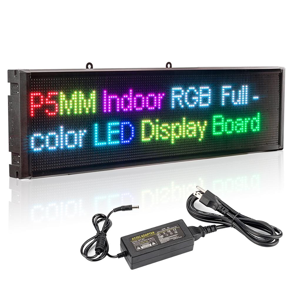 Panneau pour Affichage Publicitaire LED SMD WiFi RGB pour Texte et Ima ...