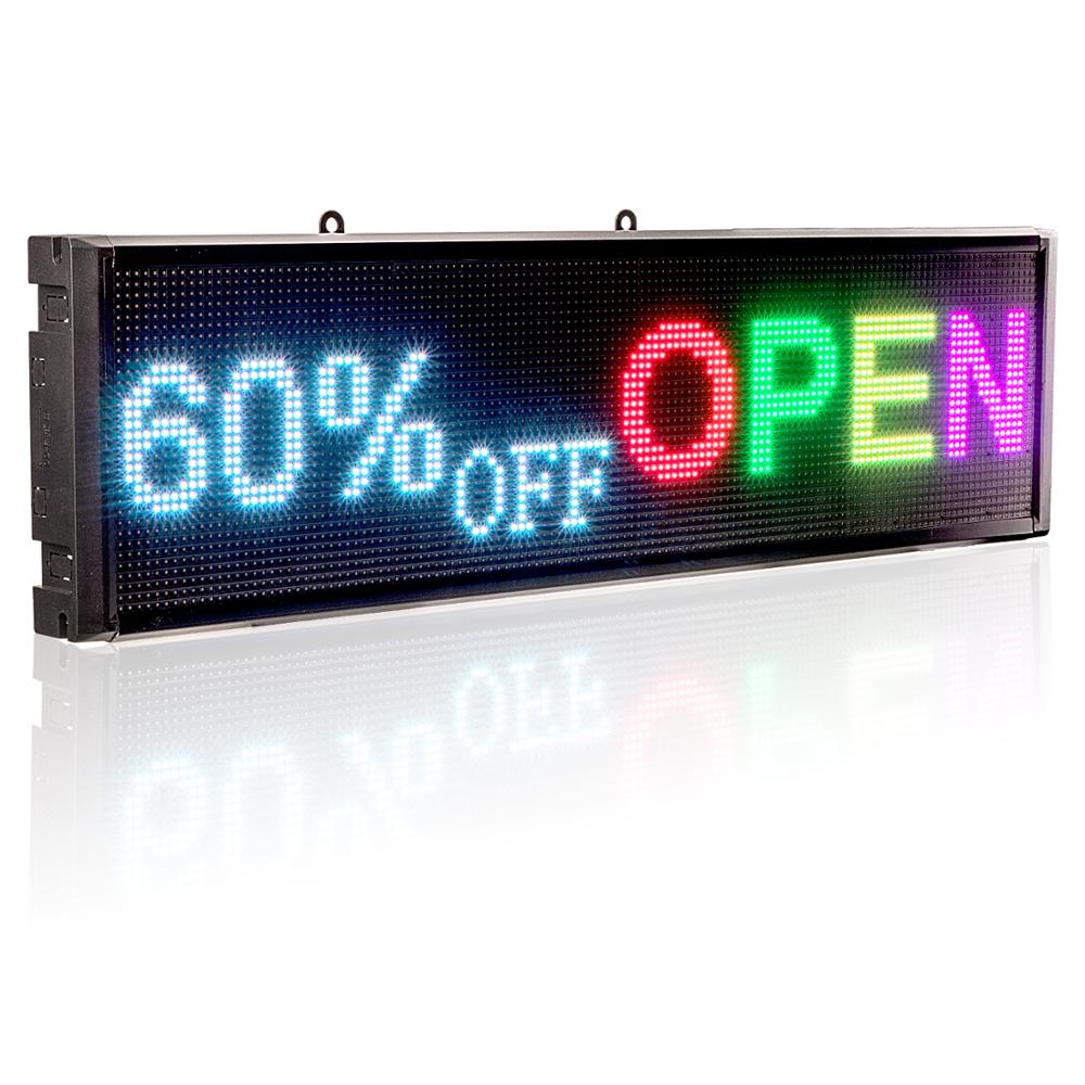 SMD WiFi RGB LED Advertising Display Panel for Text and Image – Mon ...