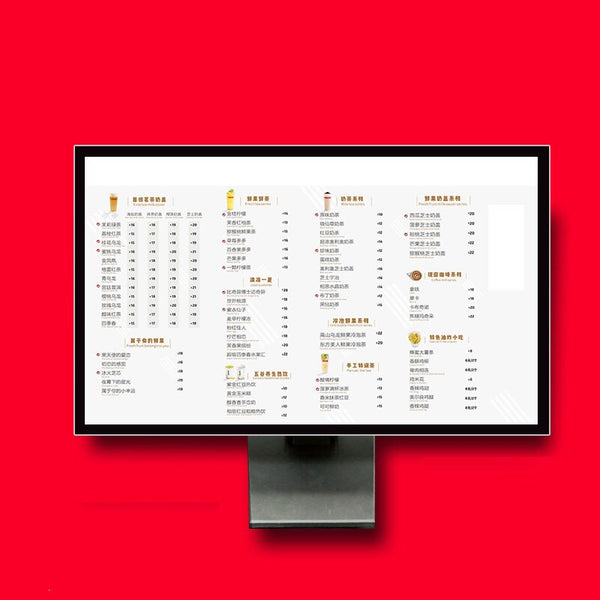 Tableau Publicitaire sur Table LED pour Café, Hôtel, Restaurant – Mon ...